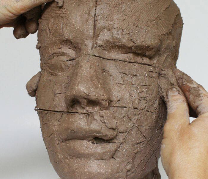 Making A Ceramic Head by Beatrice Hoffman