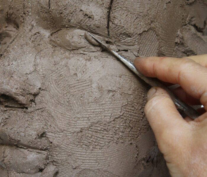 Making A Ceramic Head by Beatrice Hoffman