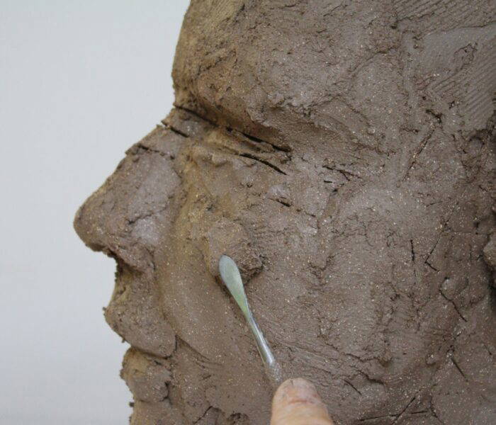 Making A Ceramic Head by Beatrice Hoffman