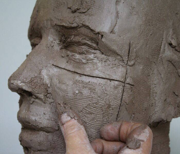 Making A Ceramic Head by Beatrice Hoffman