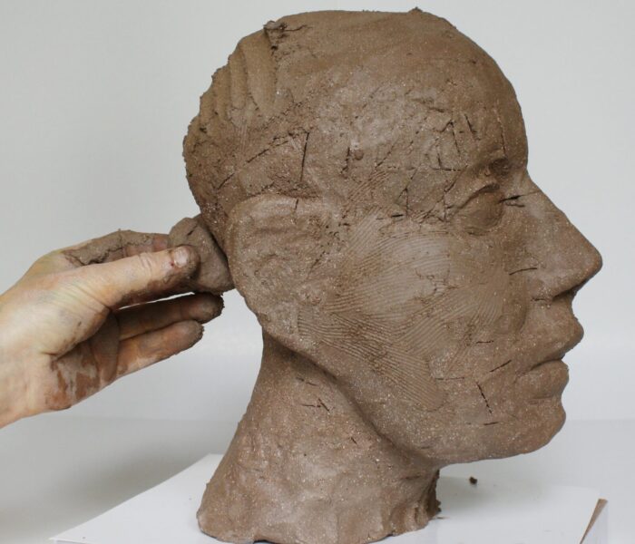 Making A Ceramic Head by Beatrice Hoffman