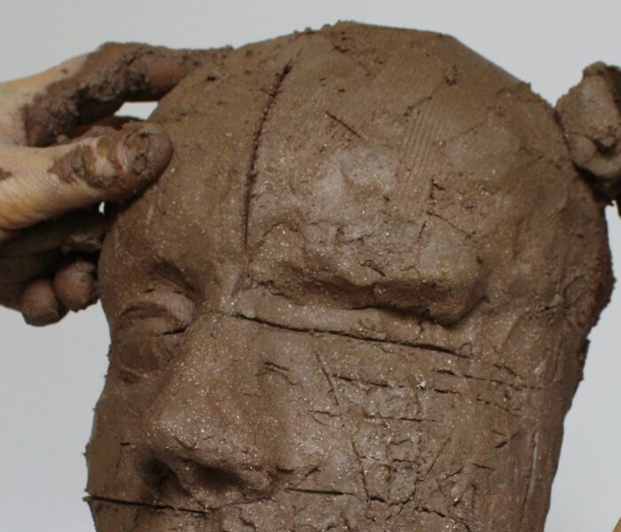 Making A Ceramic Head by Beatrice Hoffman